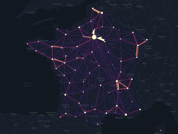 Flowmap.blue - Flow map visualization tool